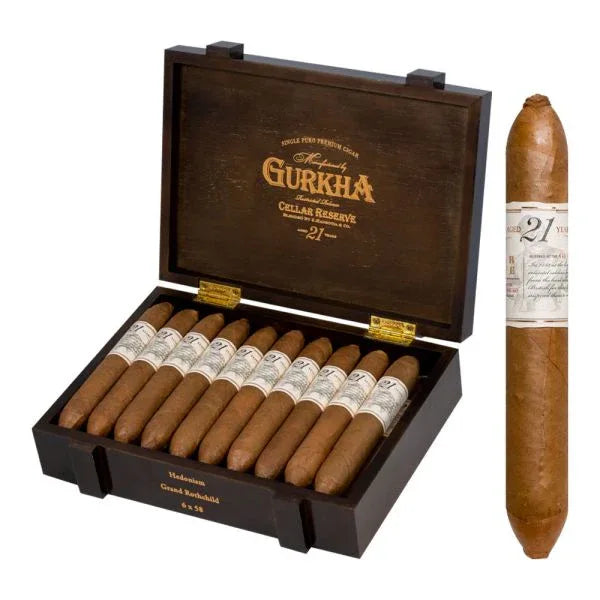 Gurkha Cellar Reserve 21 Year Hedonism Cigars | Rare 21-Year Aged Blend ...